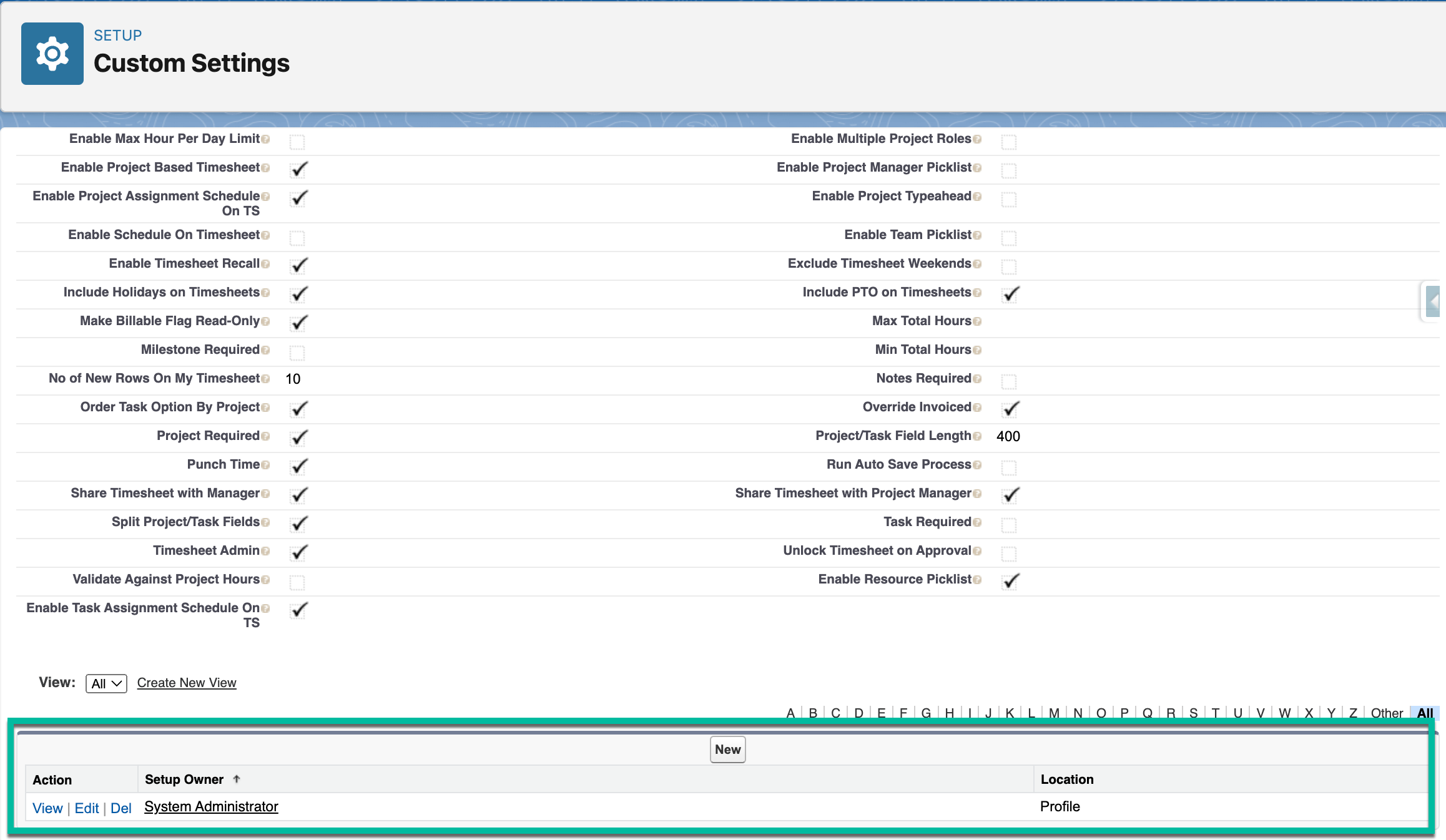 Why does My Timesheets looks different on my account compared to other users?