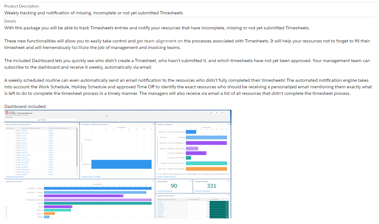 What is the Missing Timesheet process