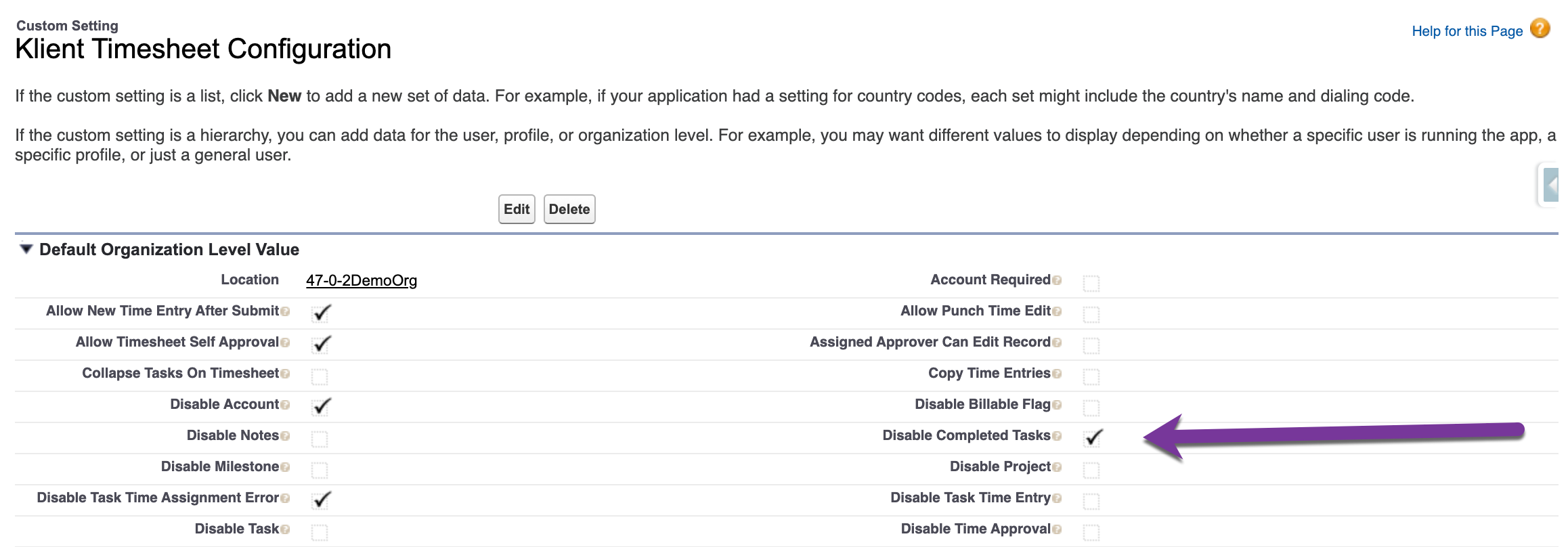 Why am I seeing a completed Task on My Timesheets?